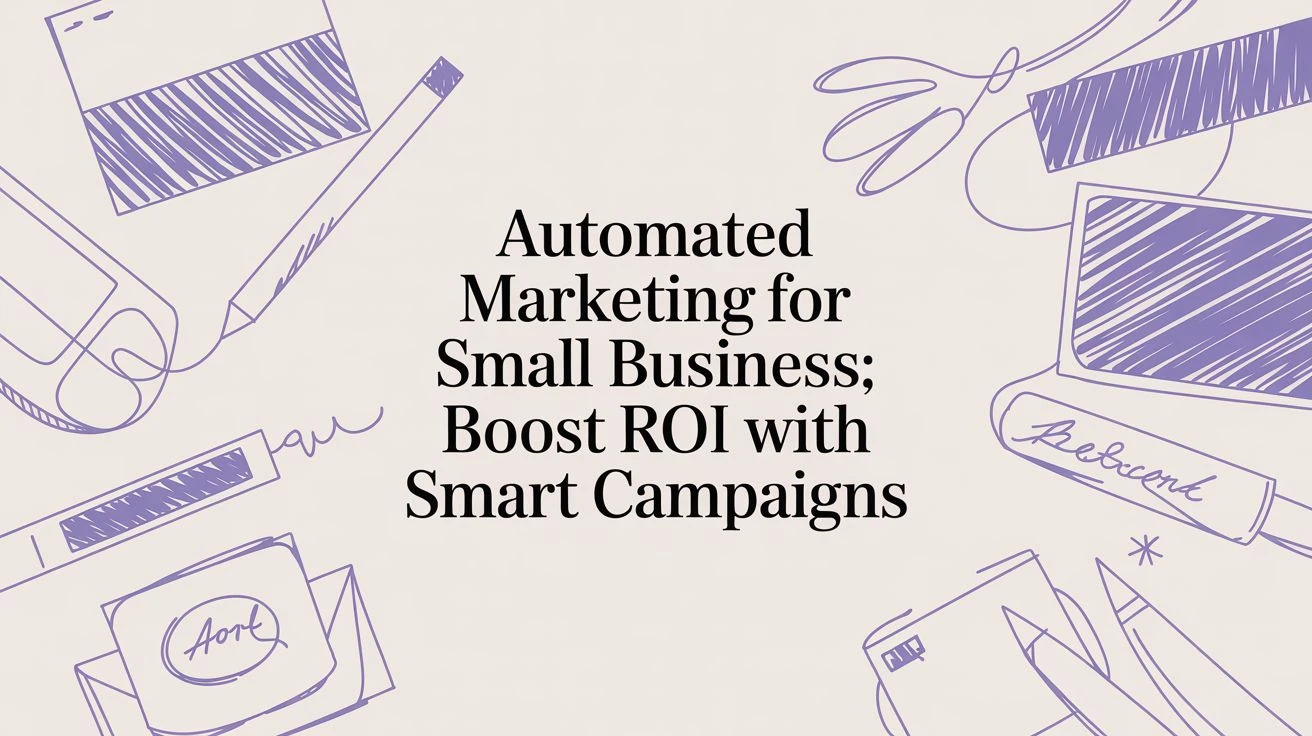 Automated Marketing for Small Business: Your Guide to | BonusQR